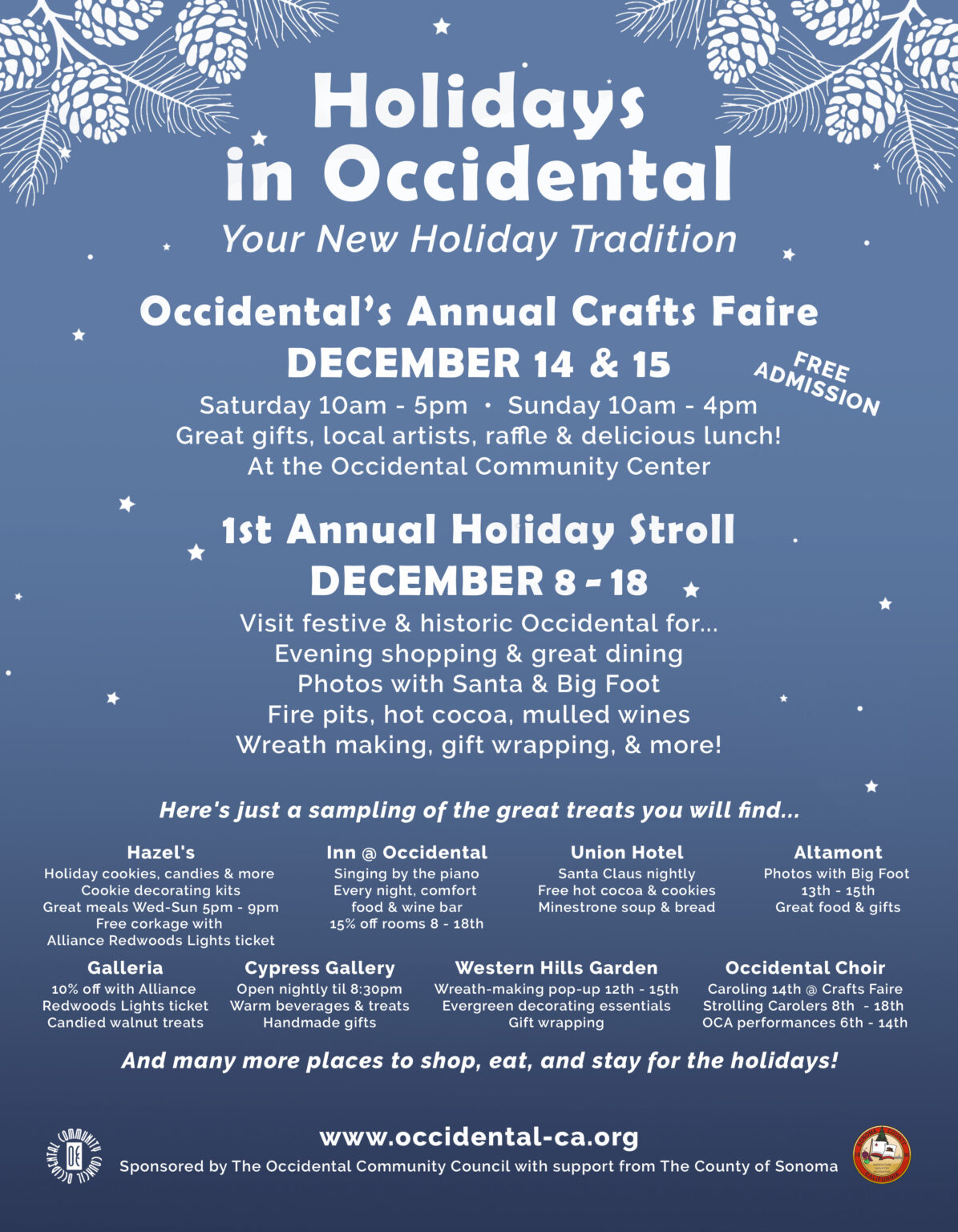 Where to Go and What to See for Occidental Holidays! - Conference ...